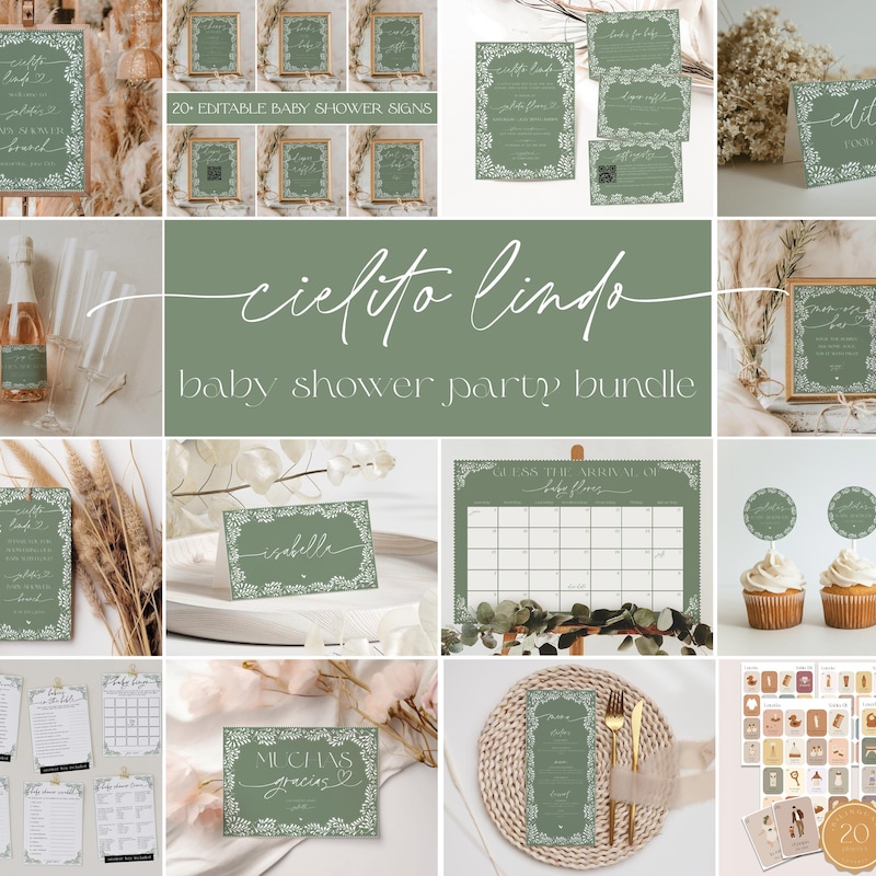 Cielito Lindo Baby Shower - Etsy