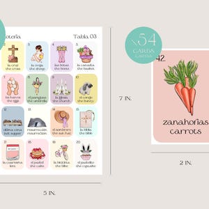 Boho Minimalist Easter Loteria, Mexican Loteria, Pascua, Spring ...