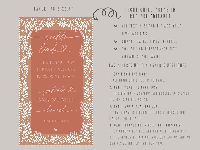 Barro Cielito Lindo Mexican White Talavera Inspired Baby Shower Favor ...