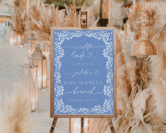 Mexican Baby Shower Borders