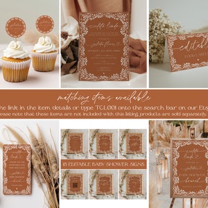 Terracotta Cielito Lindo Mexican White Talavera Inspired Baby Shower ...