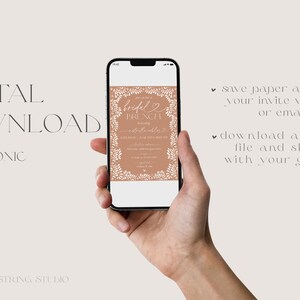 Barro Mexican White Talavera Inspired Bridal Shower Invitation, Elegant ...