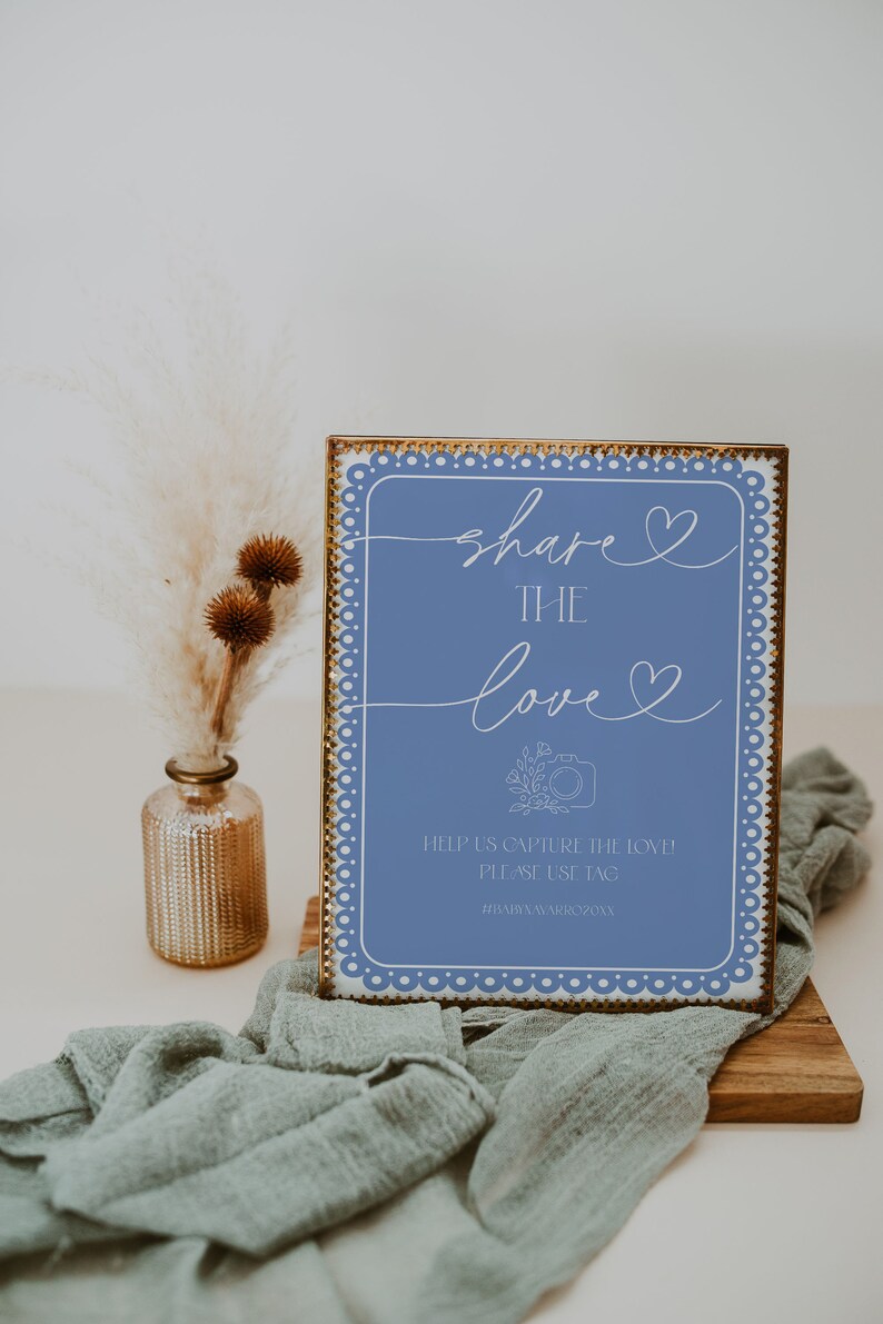 Cielito Lindo Papel Picado Baby Shower Signs, 18 Editable Baby Shower ...