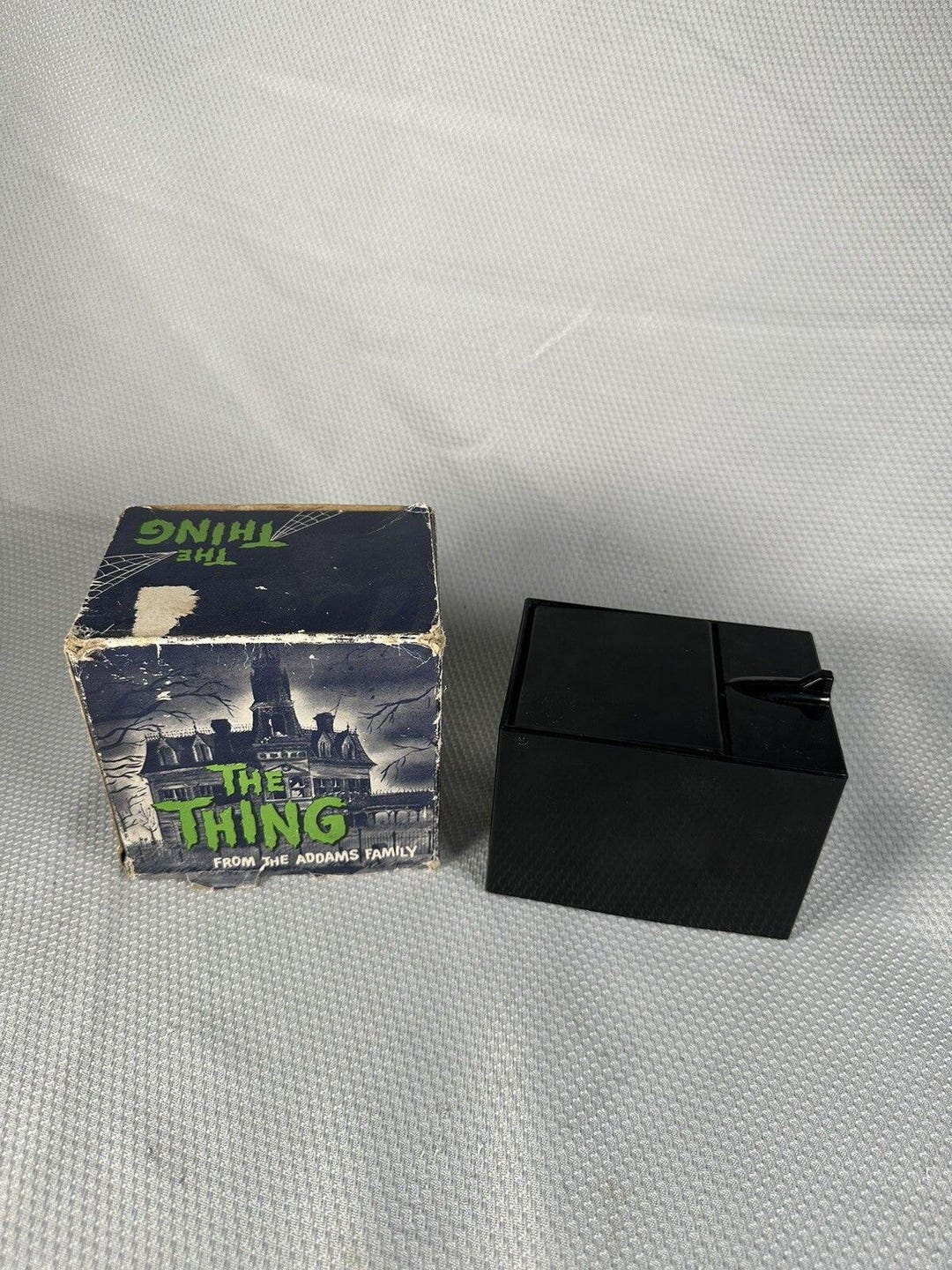 Vintage 1964 the Thing Addams Family Bank in Original Box Needs Repair ...