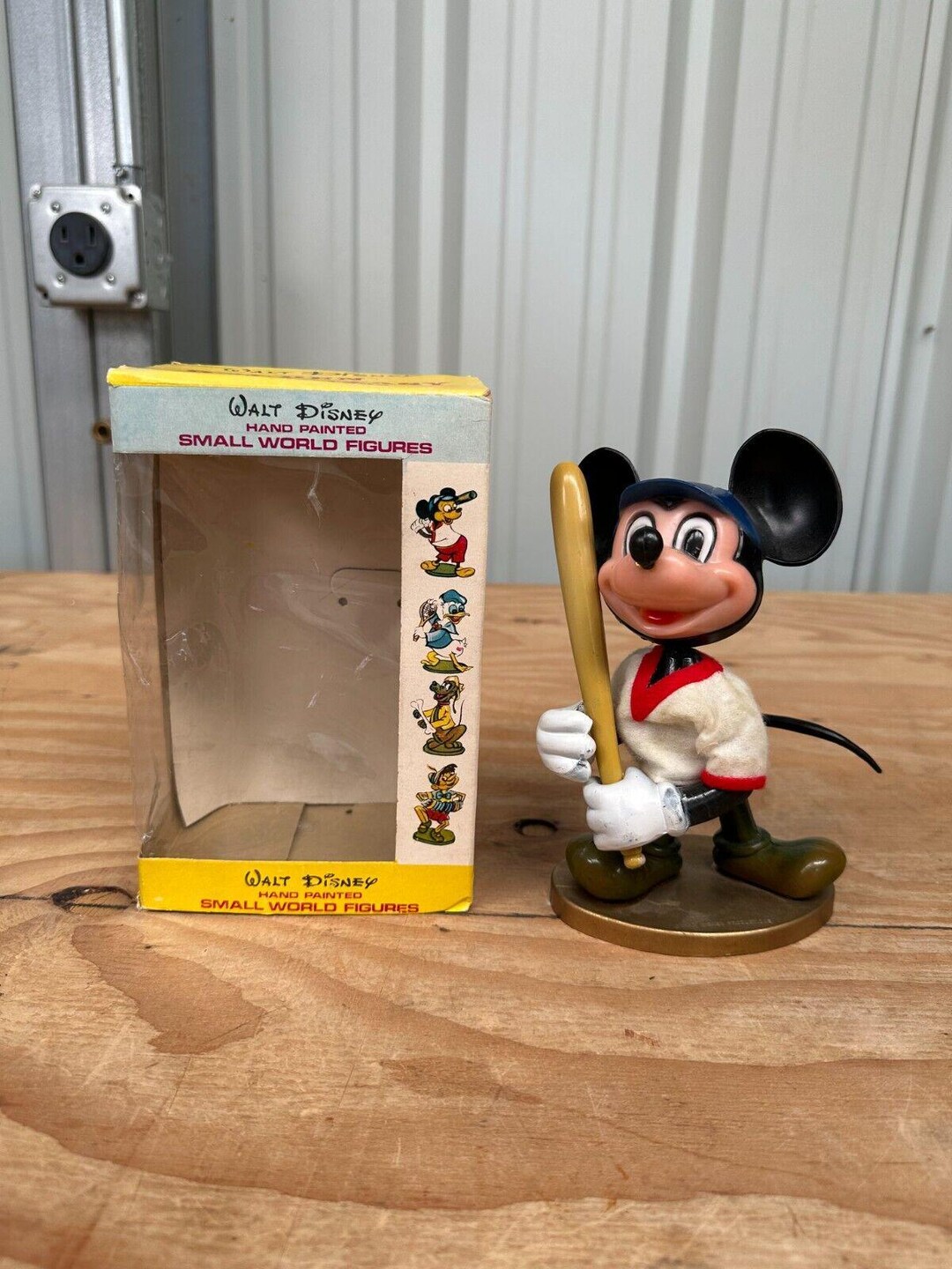 Vintage Walt Disney Golden Fantasy Characters Mickey Mouse Baseball ...