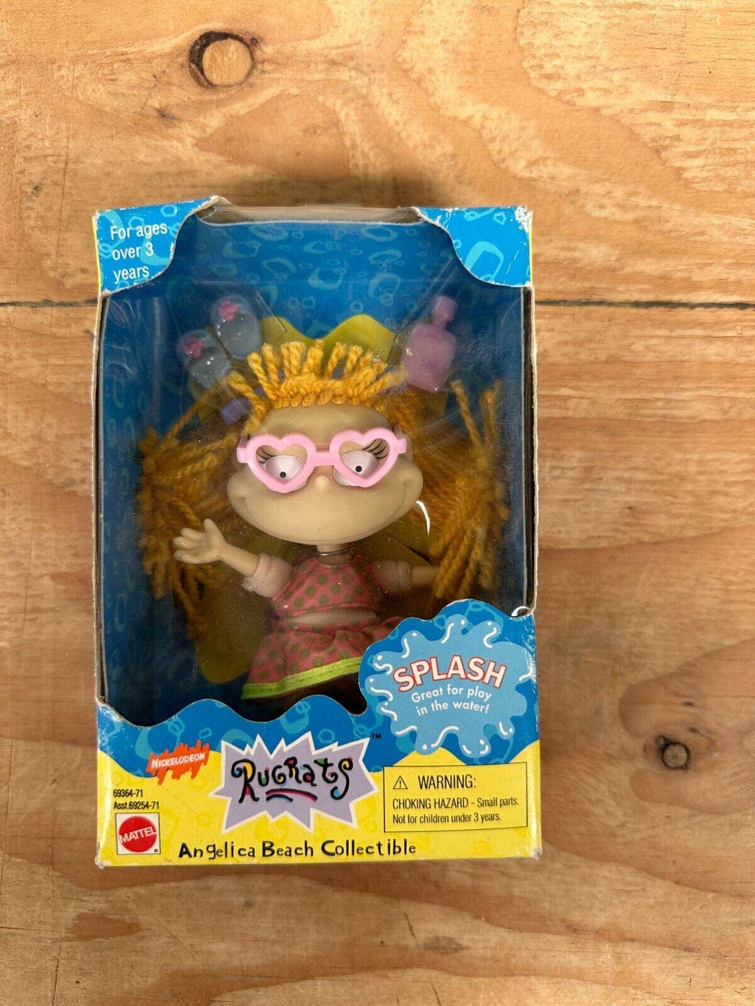 Vintage Mattel Nickelodeon Rugrats Angelica Beach Collectible Action ...