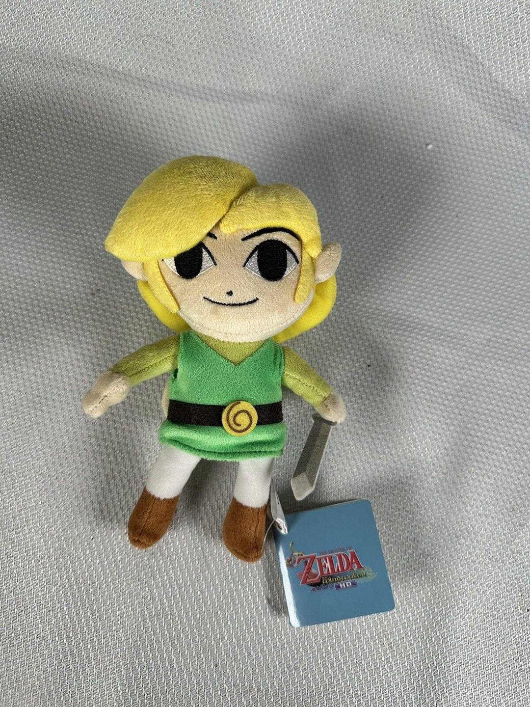 Legend of Zelda Wind Waker Link 8" Stuffed Plush Doll Little Buddy Toy ...