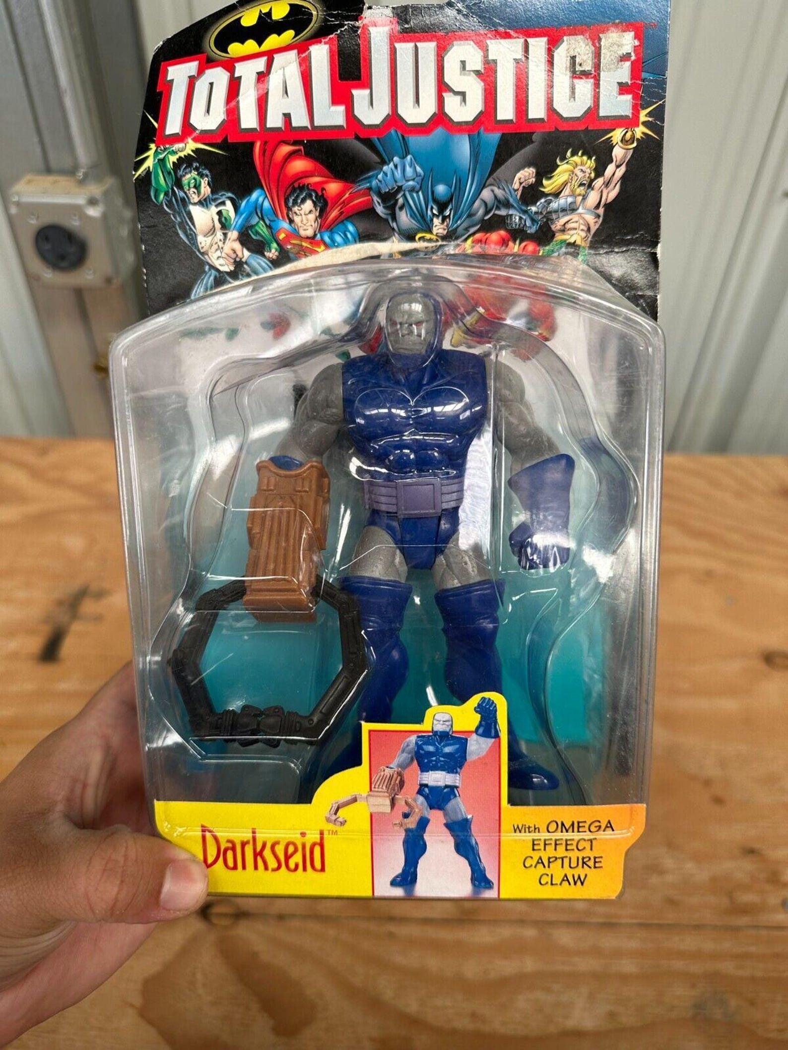 Vintage 1996 Kenner DC Comics Total Justice Darkseid Action Figure NEW ...