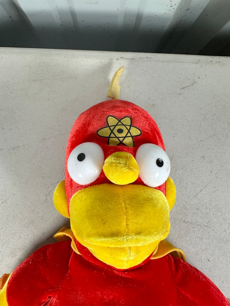 The Simpsons Homer Radioactive Man Plush Stuffed Toy 22 2006 20th ...