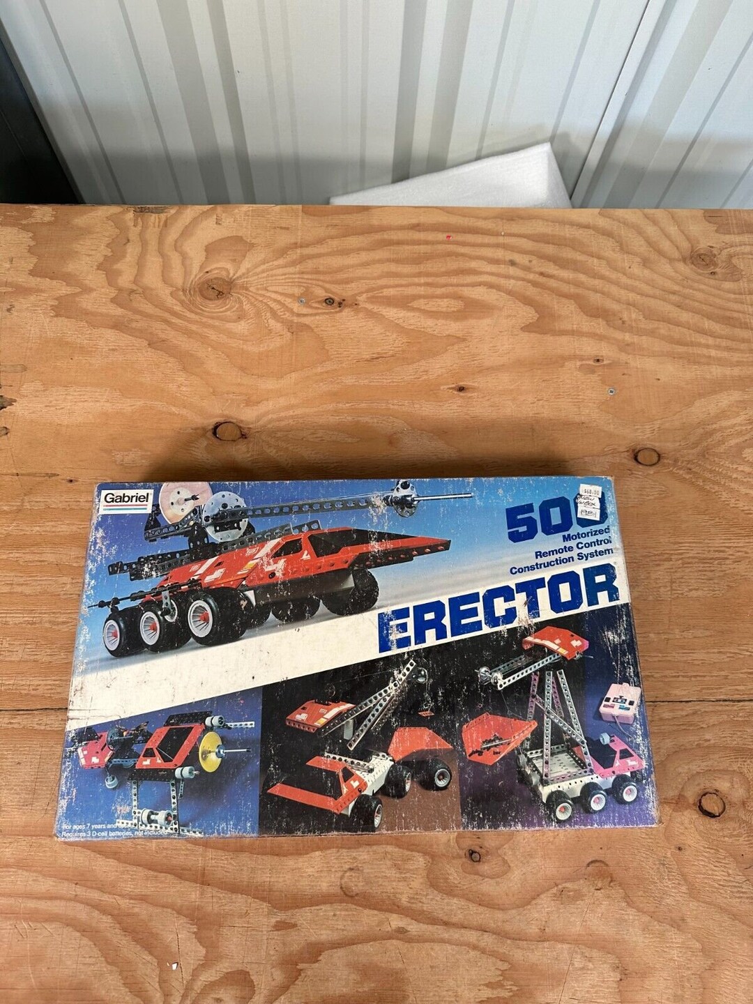 Vintage 1981 Erector Set 500 Motorized Remote Control Construction ...