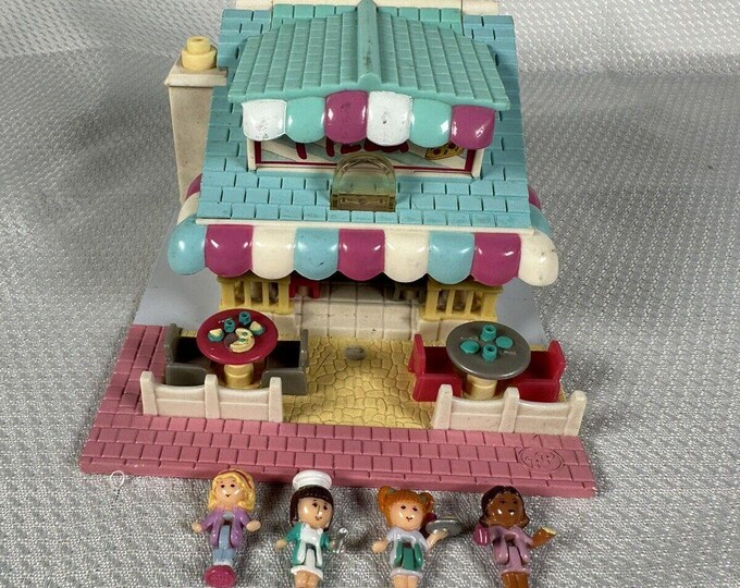 Polly Pocket Vintage 1993 Light-up Pizzeria Pizza Parlor COMPLETE Play ...
