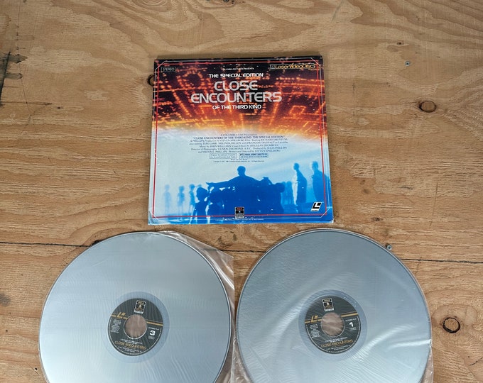 Close Encounters of the Third Kind Special Edition Laserdisc 1980 2 ...