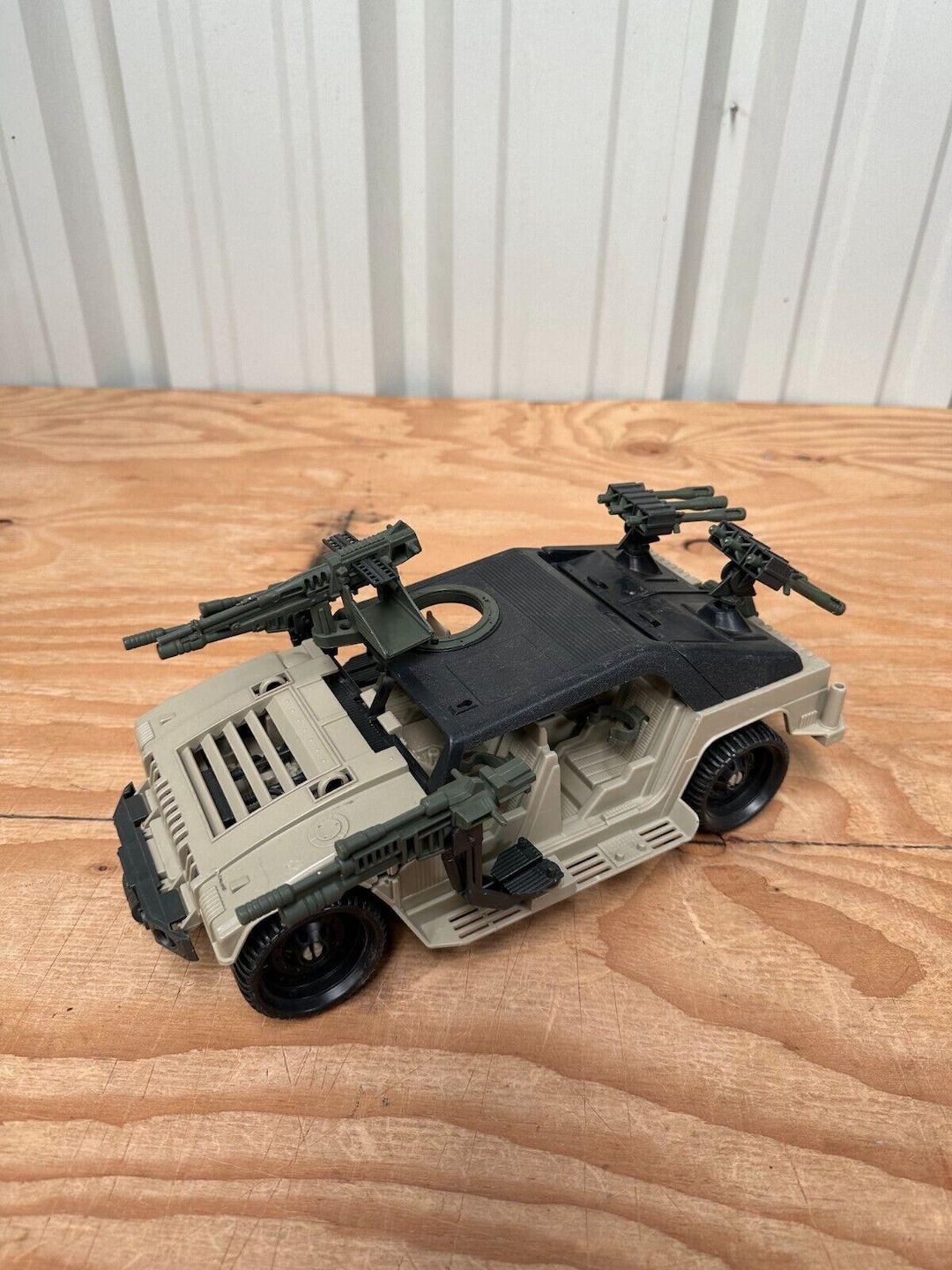 Vintage G.I. Joe Hammer Humvee 1990 Hasbro Jeep Hummer ARAH Incomplete ...