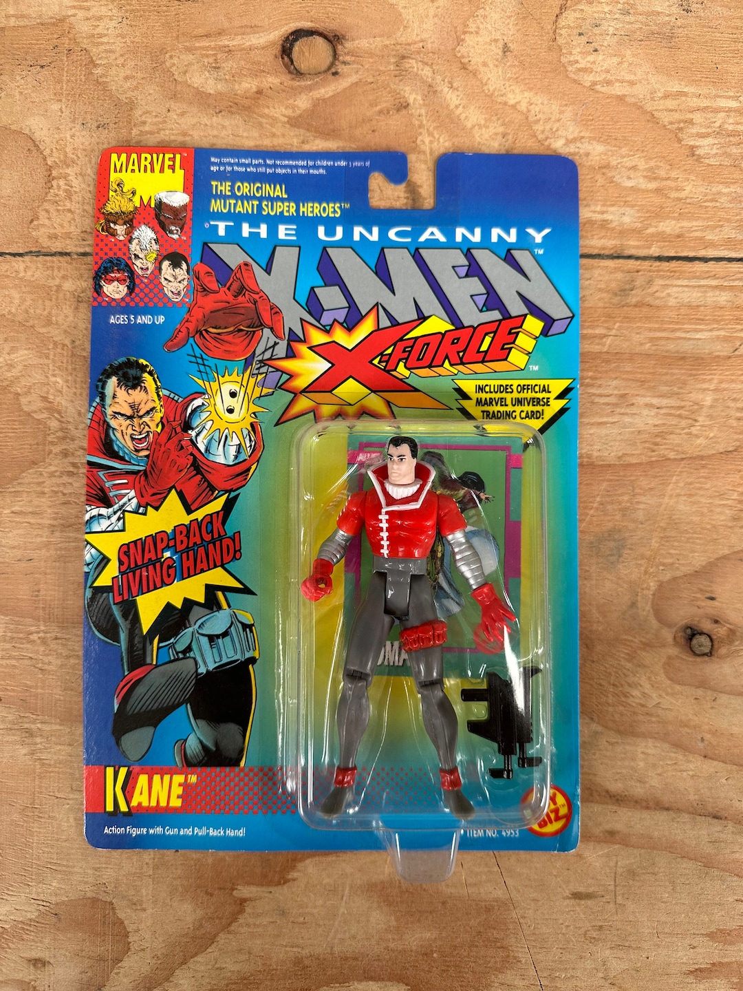Vintage the Uncanny X-men X-force Kane Action Figure 1992 NEW Marvel ...