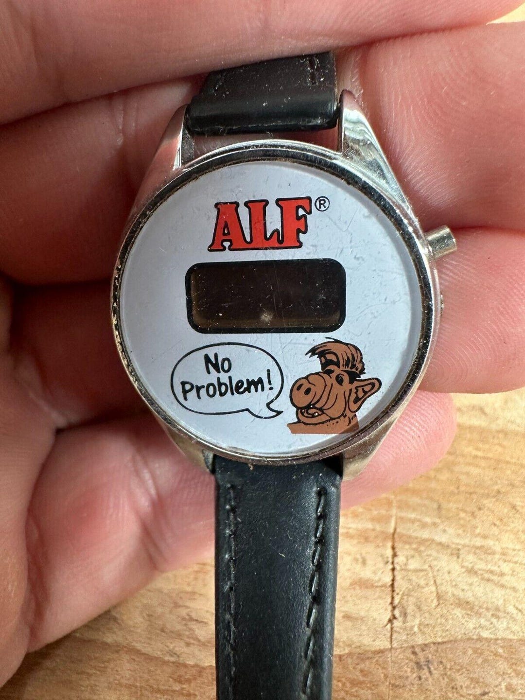 Vintage ALF the Alien Digital Wristwatch Quartz Nelsonic Retro Movies ...