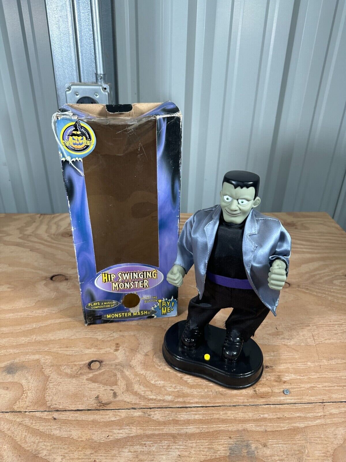 Vintage Gemmy Halloween Animated Hip Swinging Frankenstein Monster Mash ...