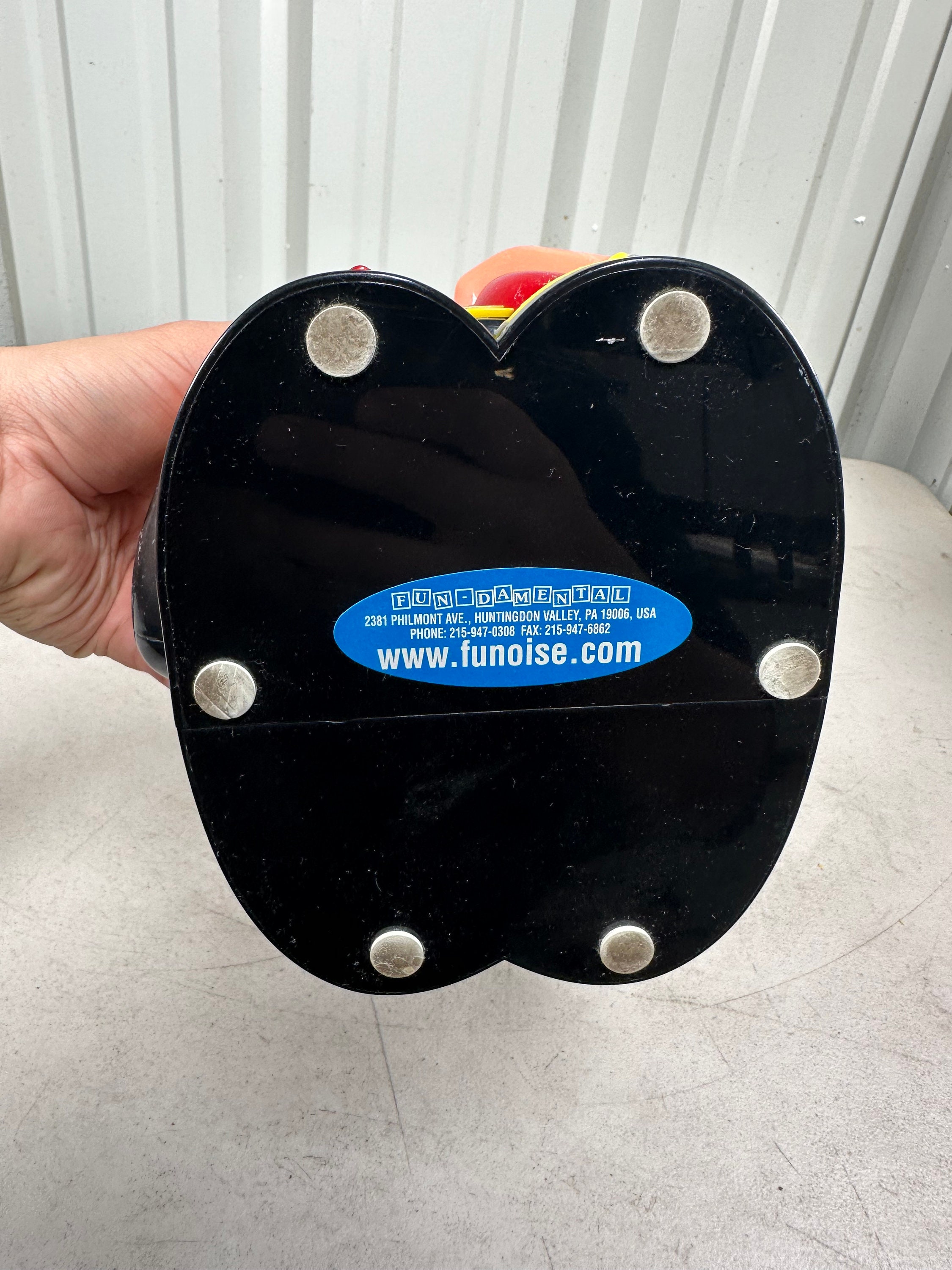 Vintage Fireman Talking Cookie Jar Plastic 2002 Fun-damentals Fire ...