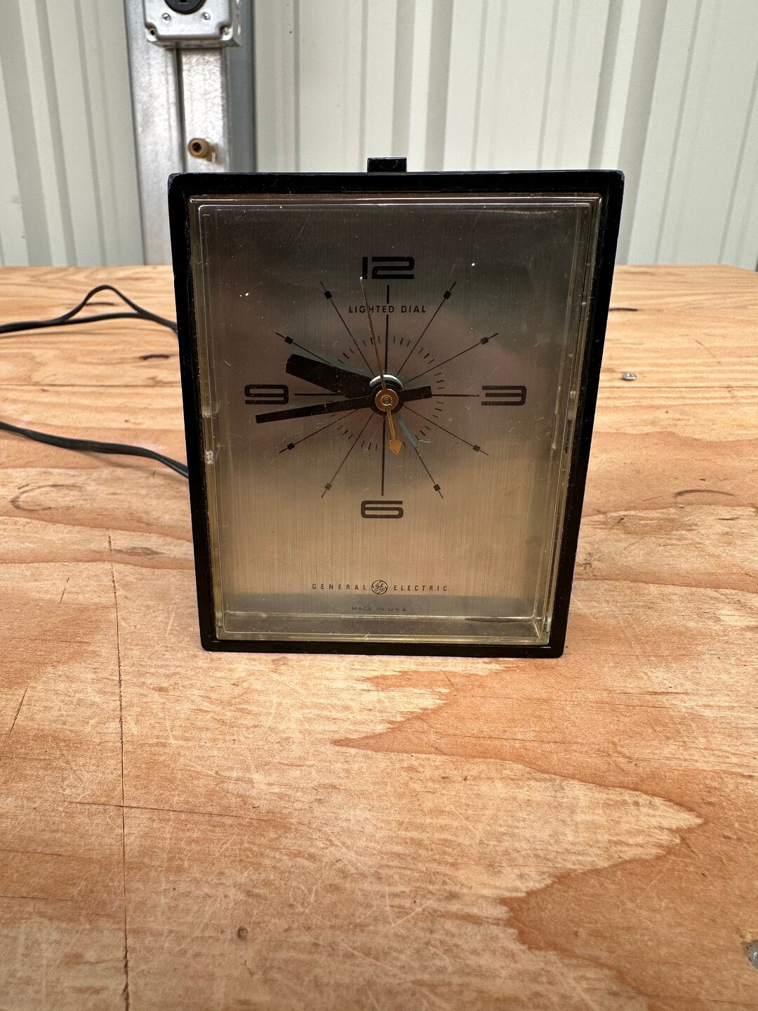 Vintage General Electric GE Alarm Clock Model 7351-4 Working Lighted ...