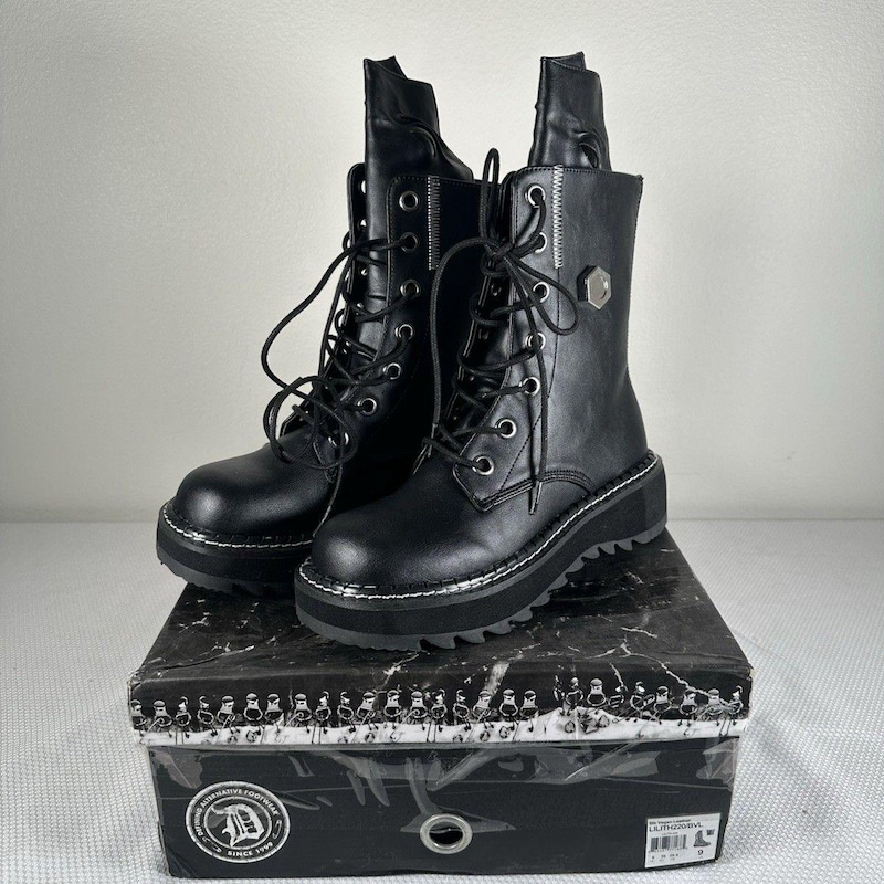 Emo Boots - Etsy