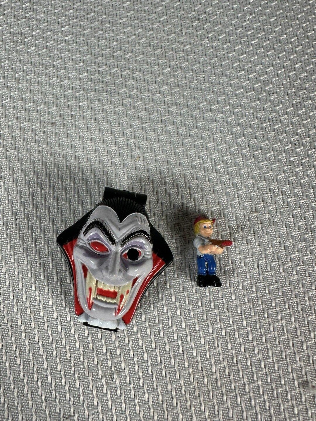Vintage Mighty Max Shrunken Head Vampyre Dracula Vampire 1993 Bluebird ...