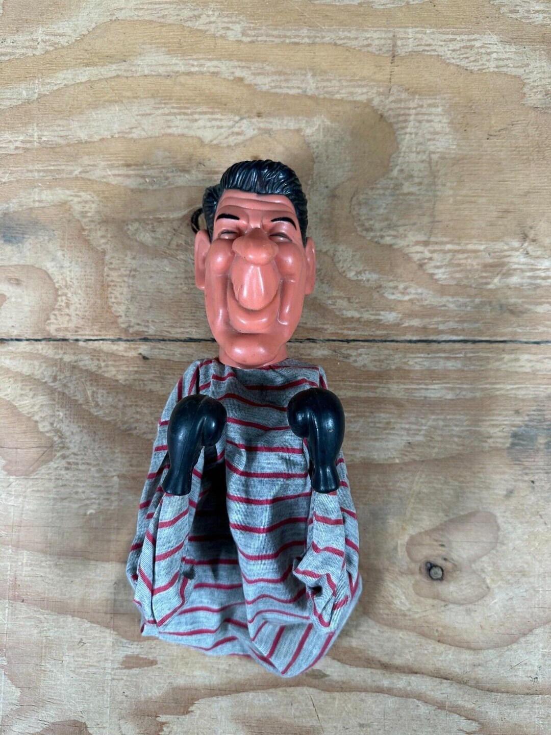Vintage Ronald Reagan Punching Boxing Hand Puppet Novelty Toy 1980s ...