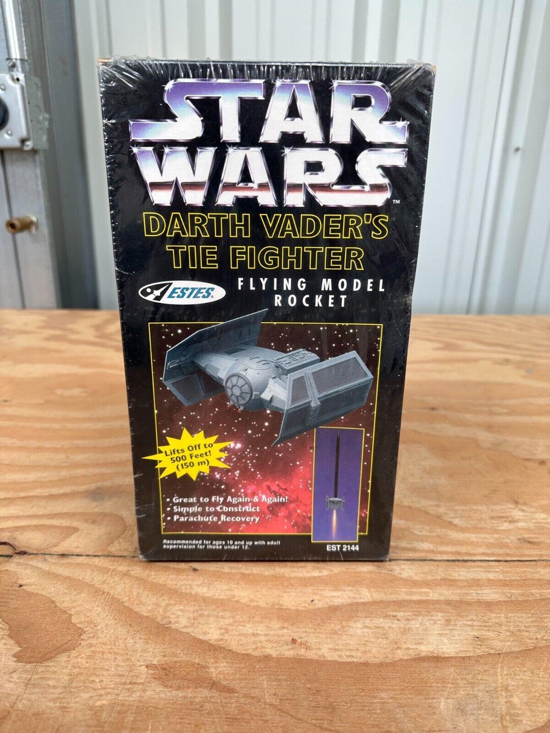 Estes Star Wars Darth Vader's Tie Fighter 2144 Flying Model Rocket NEW ...