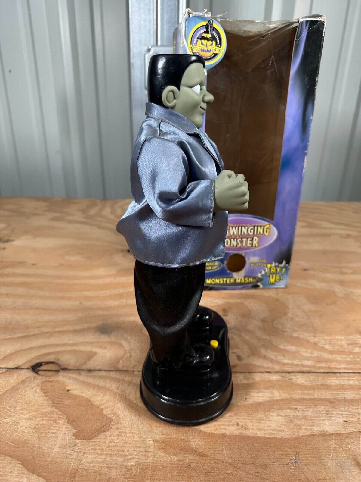 Vintage Gemmy Halloween Animated Hip Swinging Frankenstein Monster Mash ...