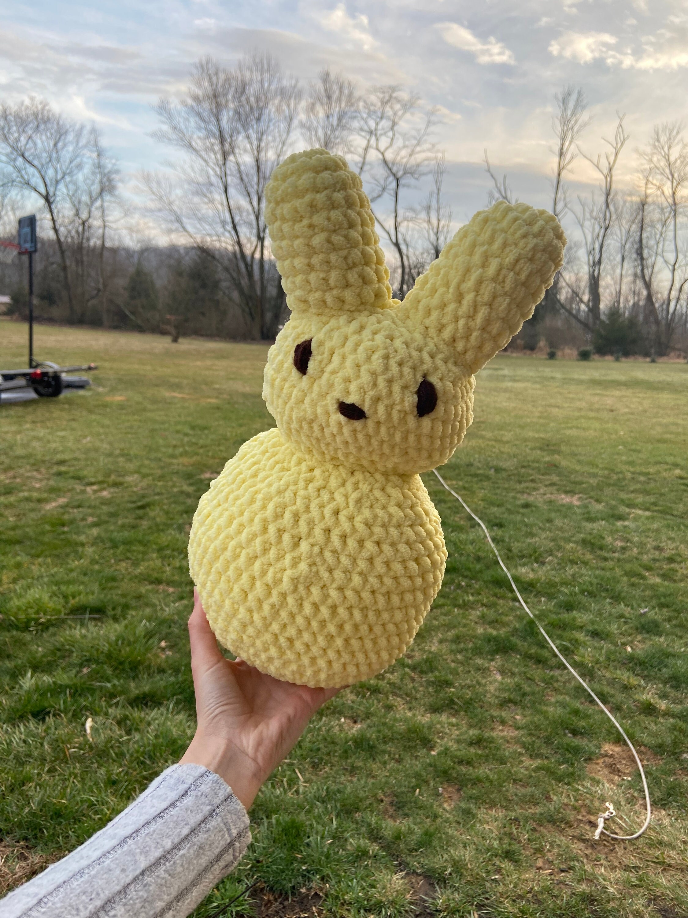 Jumbo Crochet Peep Decoration - Etsy