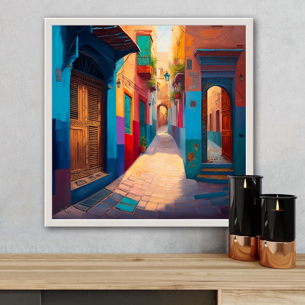 Moroccan Art - Etsy