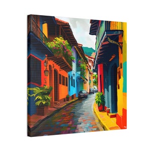 Colombian Wall Art Cartagena & Bogota Canvas Prints Colombian Home ...