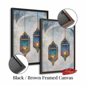 Moroccan Lantern Wall Art - Elegant Hanging Lights, Moorish Decor ...