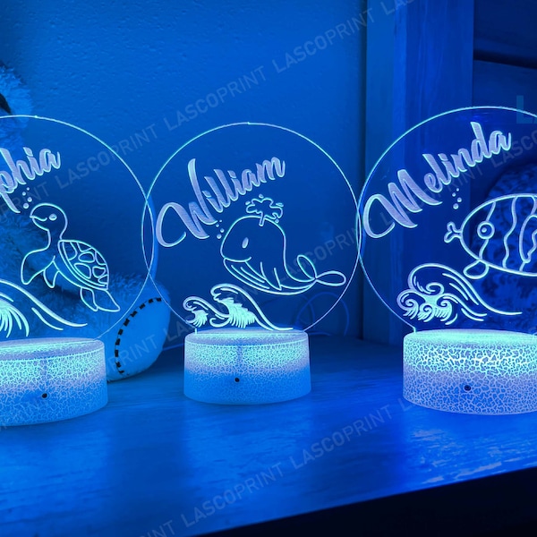 Acrylic Night Light - Etsy