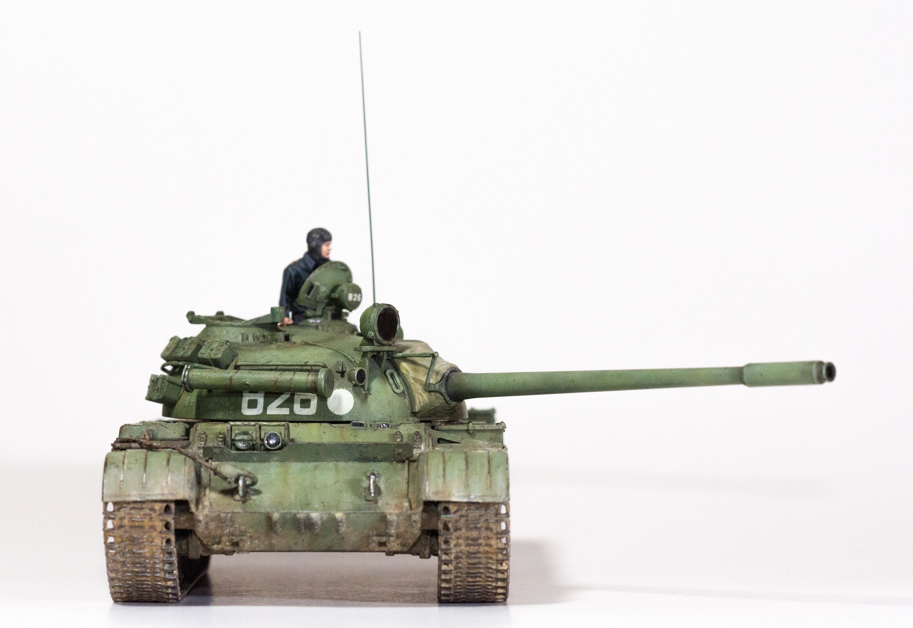 T-55 Russian Medium Tank Professionally Built and Painted 1/48 Scale ...