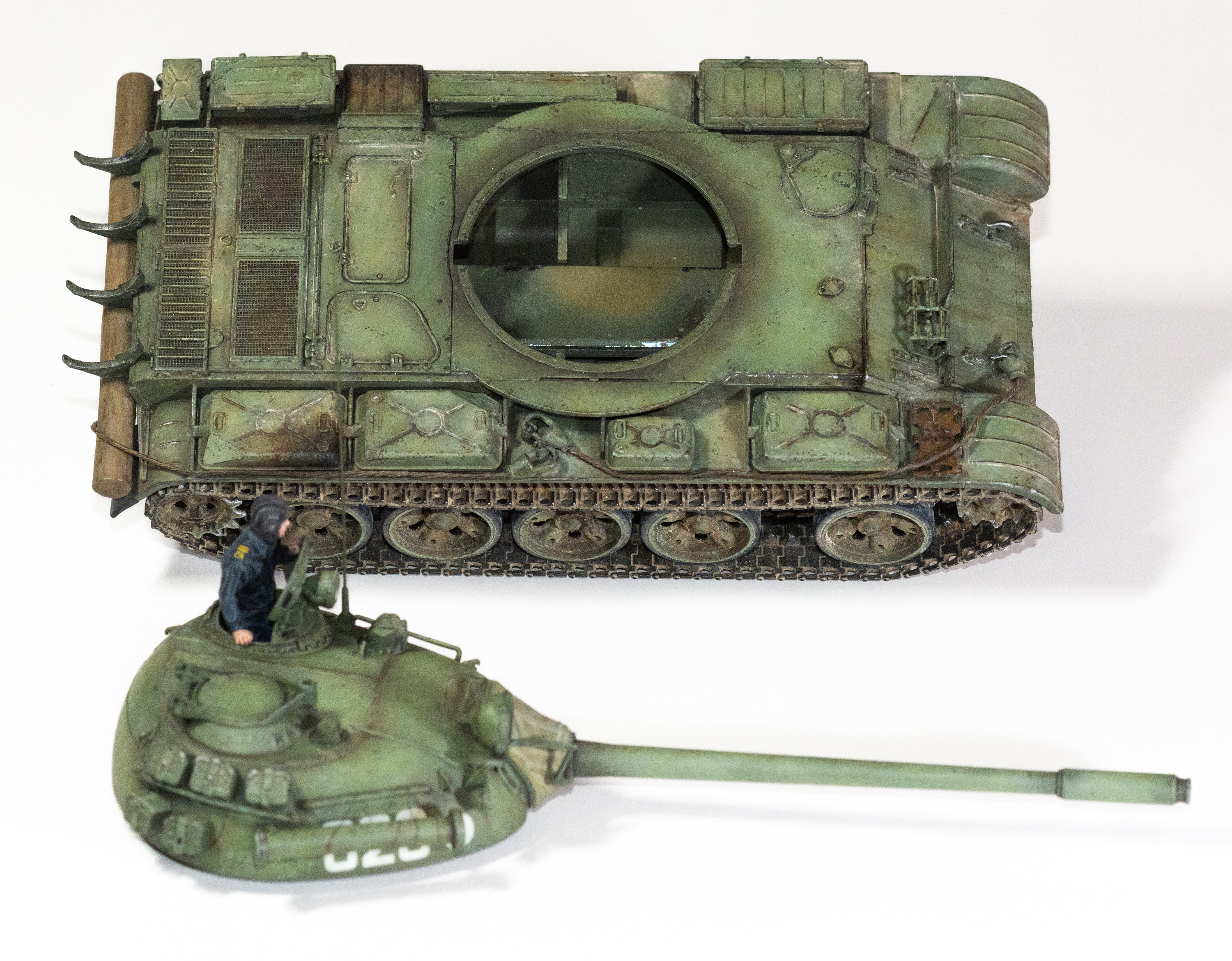 T-55 Russian Medium Tank Professionally Built and Painted 1/48 Scale Model - Etsy
