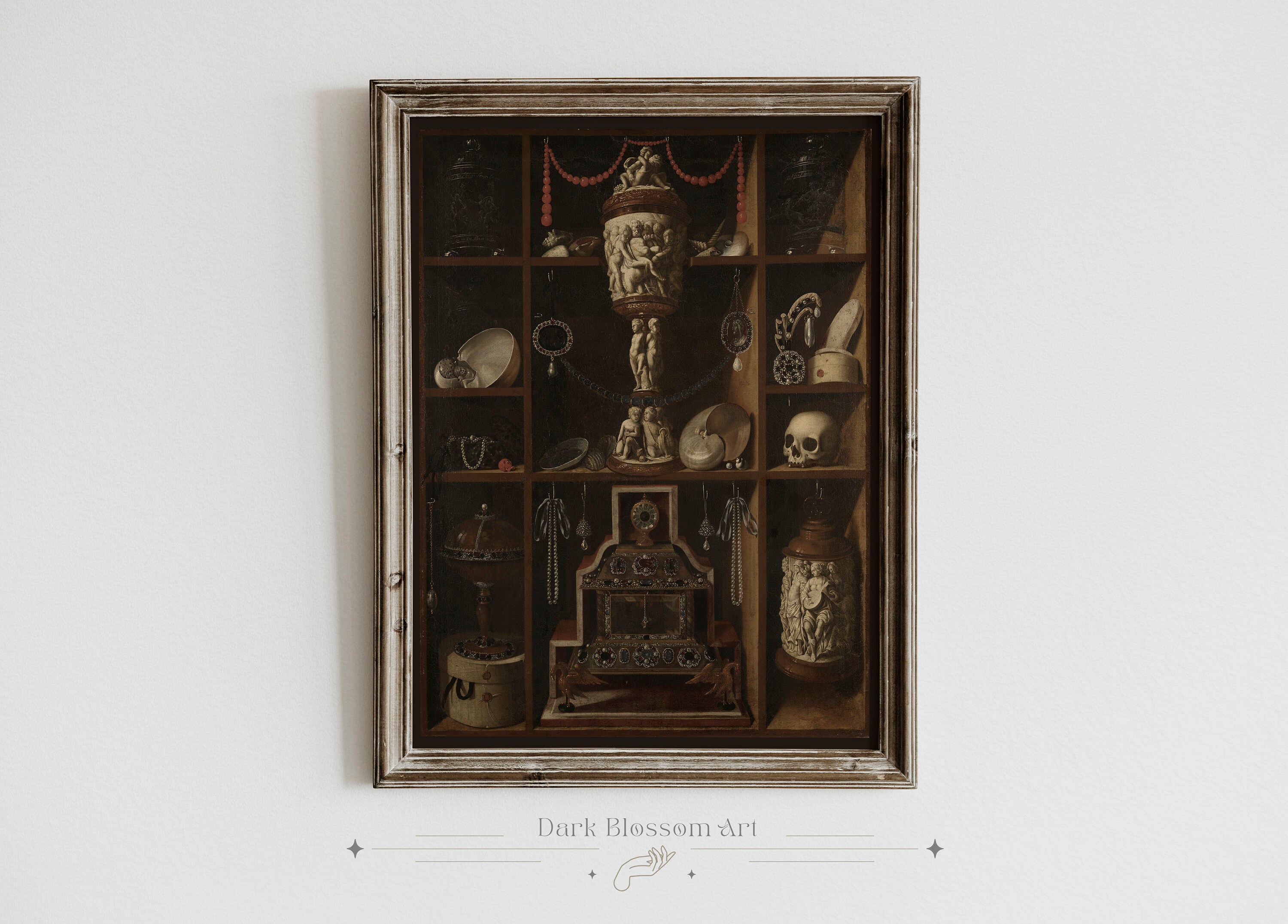 Gothic Gallery Wall, Set of 5 Prints, Anatomical Art Prints, Mycology ...