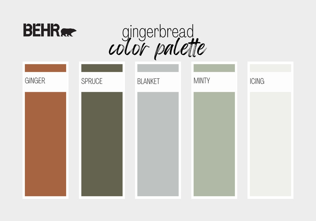 Gingerbread Paint Color Palette Behr Interior Paint Palette gingerbread-paint-color-palette-behr-interior-paint-palette