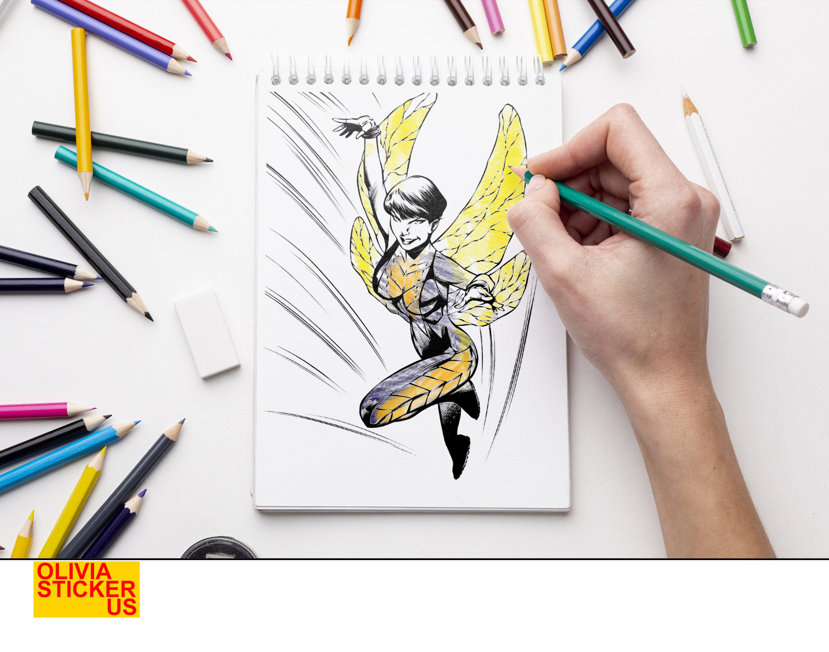 40 X Popular MARVEL Superhero Coloring Book Avengers - Etsy