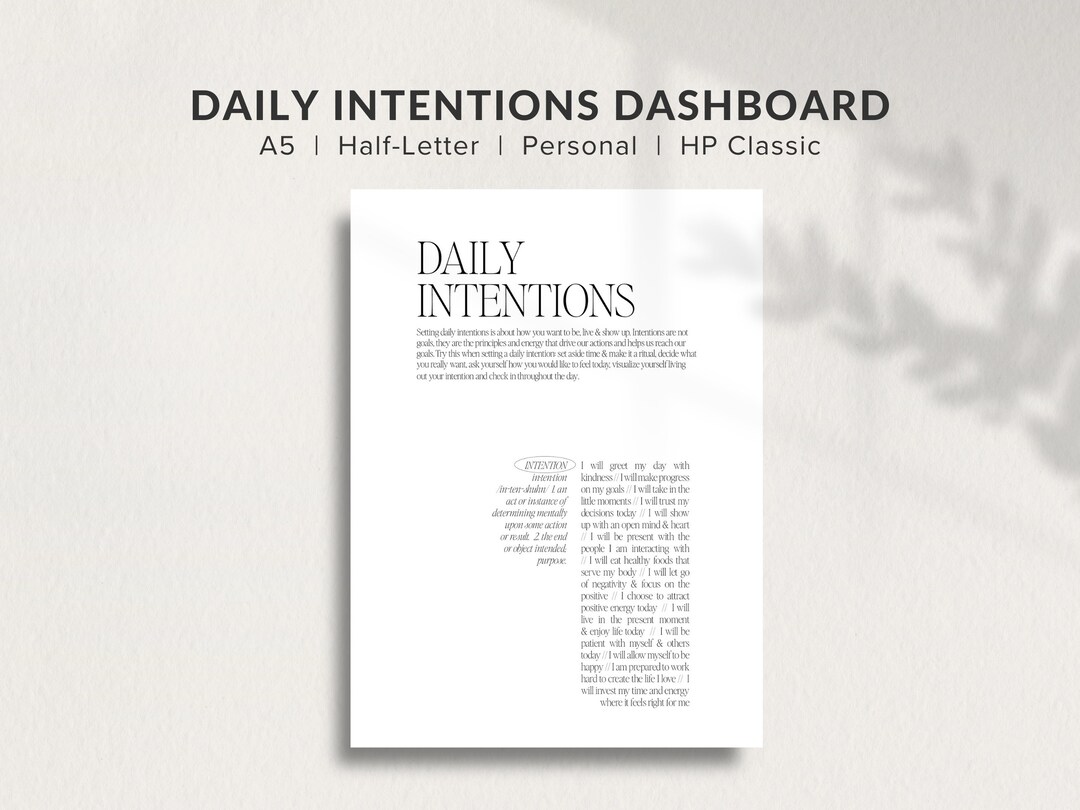 Dashboard Printable, Planner Accessories, Printable Planner Dashboard ...