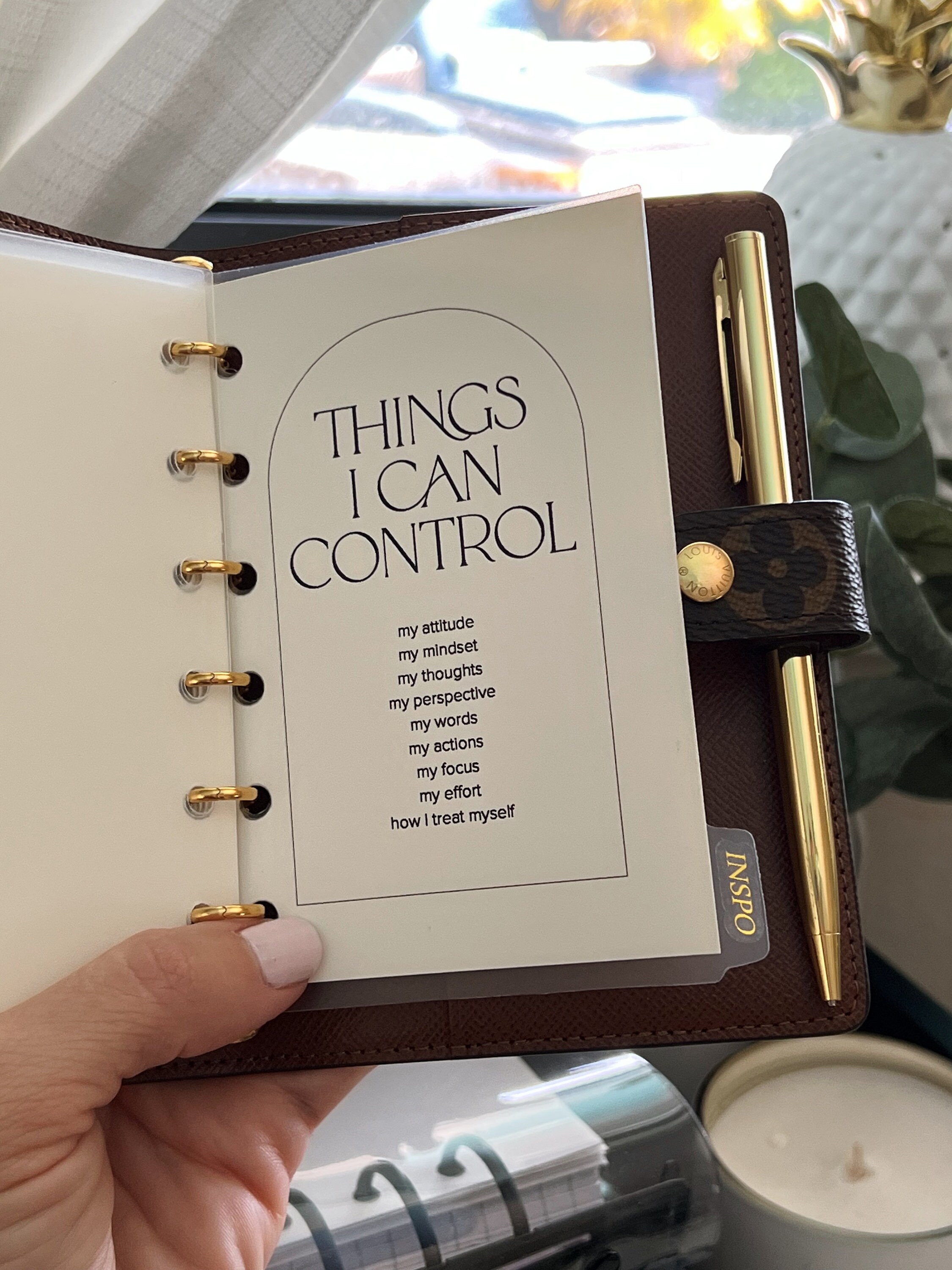 Dashboard Printable, Planner Accessories, Printable Planner Dashboard ...