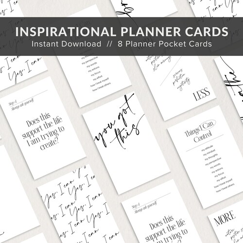 Dashboard Printable Planner Accessories Printable Planner - Etsy
