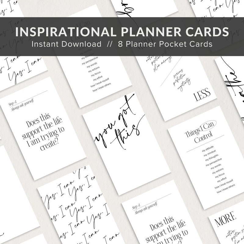 Printable Planner - Etsy