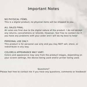 Printable Productivity Sticky Notes, Minimalist Sticky Note, Digital ...