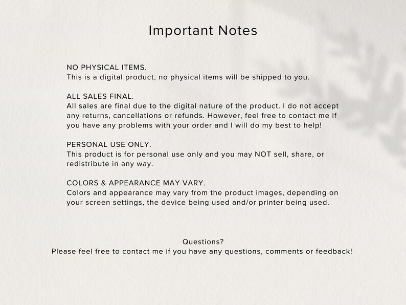 Printable Productivity Sticky Notes, Minimalist Sticky Note, Digital ...