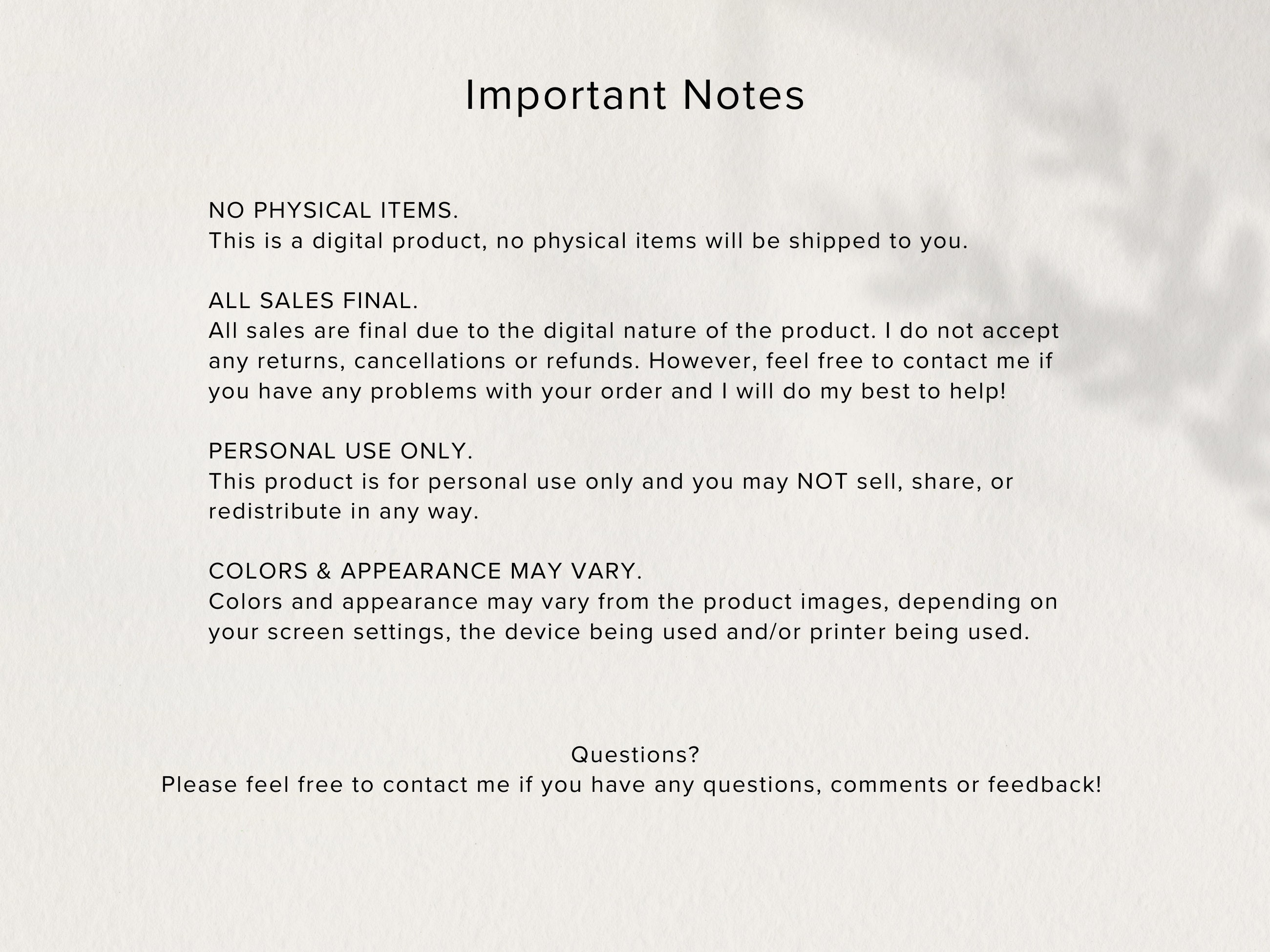 Printable Productivity Sticky Notes, Minimalist Sticky Note, Digital ...