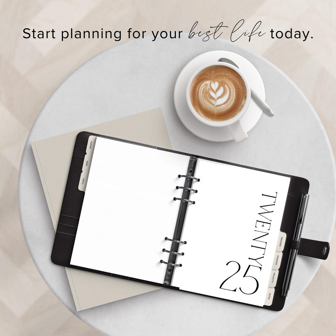 2025 Dashboard Printable Planner Insert, Planner Accessories With ...
