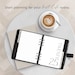 2025 Dashboard Printable Planner Insert, Planner Accessories With ...