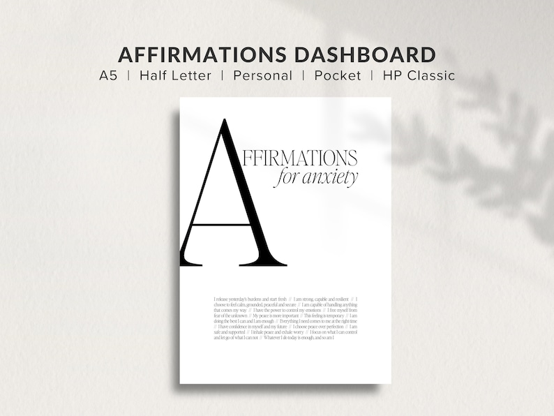 Dashboard Printable Planner Accessories Printable Planner - Etsy