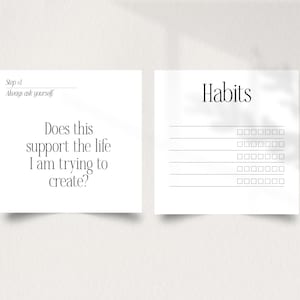 Printable Productivity Sticky Notes, Minimalist Sticky Note, Digital ...