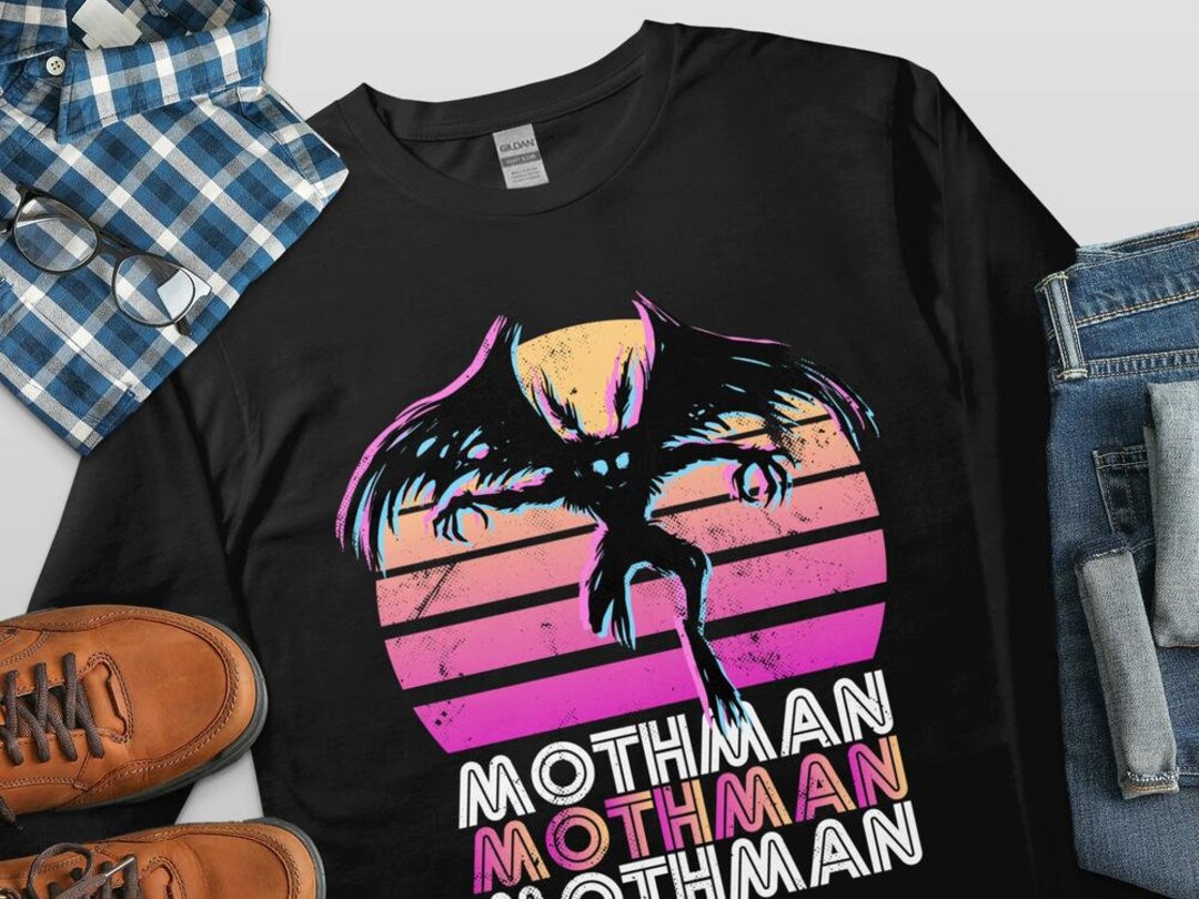 Retro Mothman 80s Cryptid Gift - Etsy