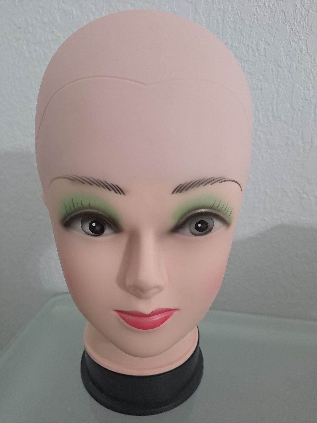 Female Mannequin Bald Head for Wigs, Display for Hats, Women Mannequin ...